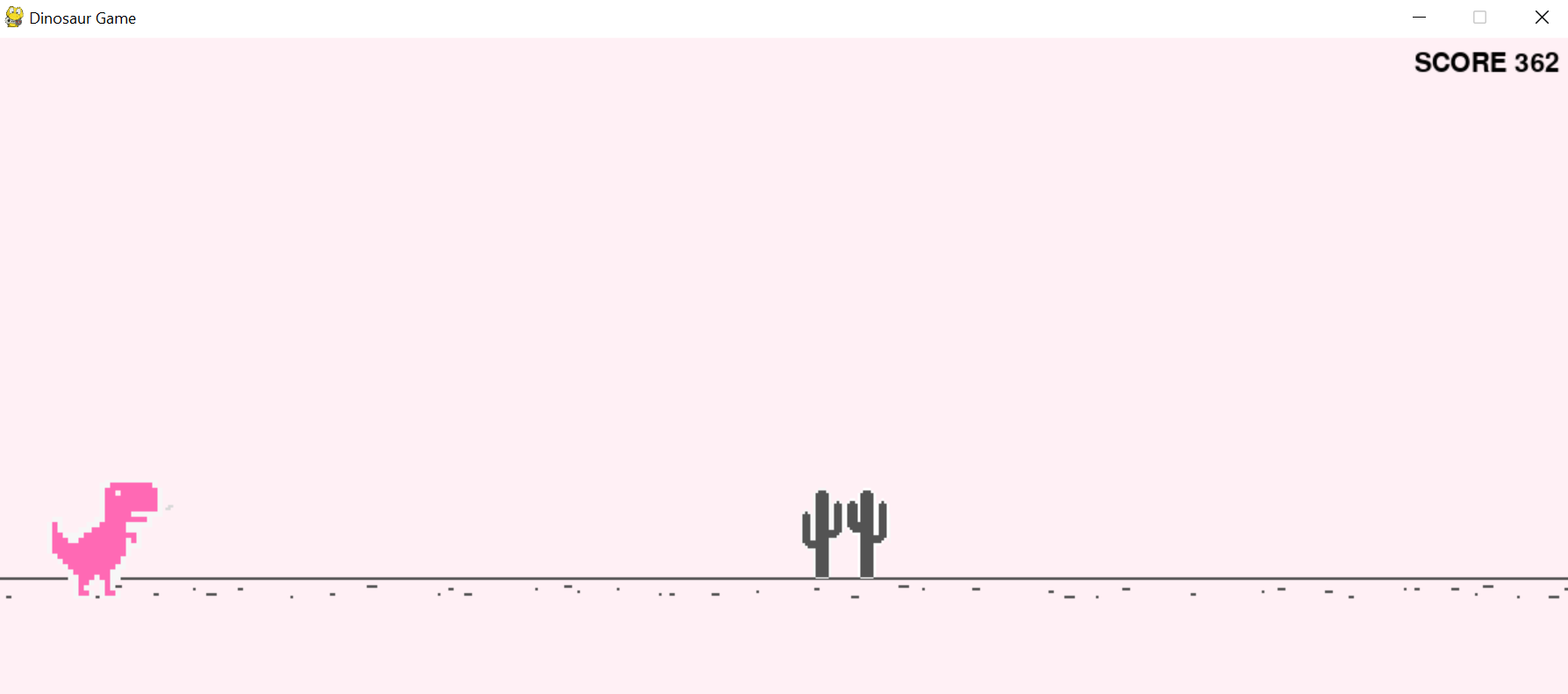 Dinosaur Game – Avianna Bui